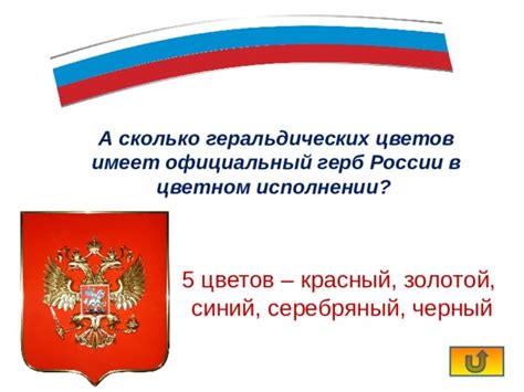 Интерактивная игра "Государственные символы России"