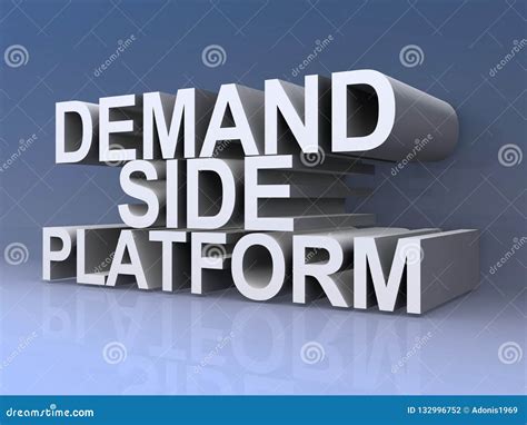 Demand Side Platform Stock Illustration Illustration Of Data 132996752