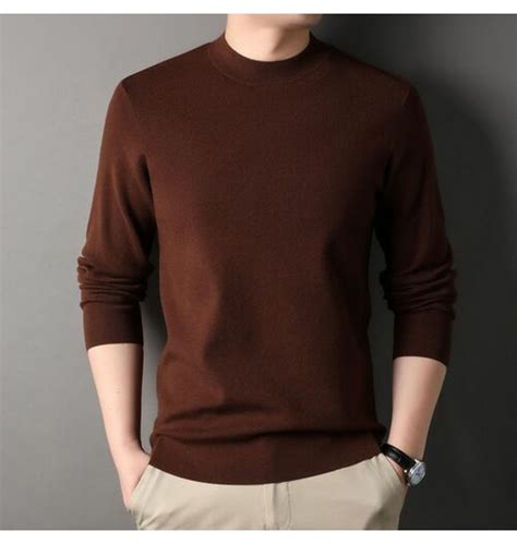 남자 폴라 니트 긴팔 스웨터 반 겨울 면모 가을 젠4 티몬