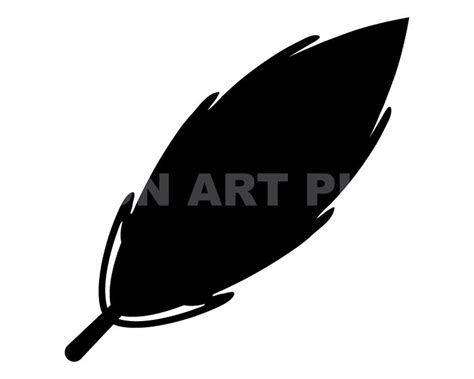 Bird Feather Svg Clipart Image Cricut Svg Image Dxf Pdf Eps 