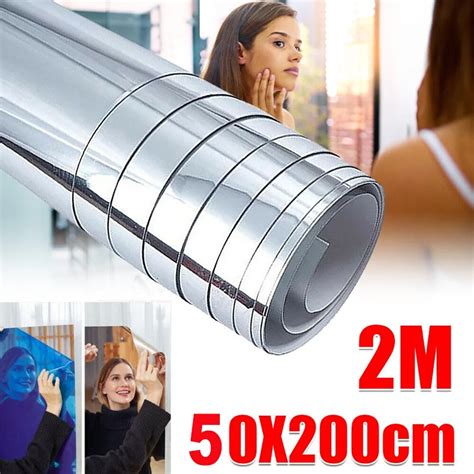 Espelho De Parede DIY Mirror Adesivo Soft Material Acrílico Liso E Fácil De Colar De Usar Corpo