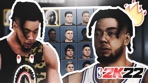 Nba 2k22 Best Face Creation Drippy Face Creation Nba 2k22🔥 Youtube
