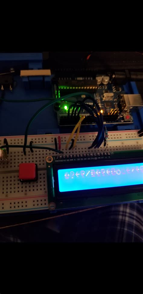 Lcd Randomly Spams Random Text When Ever You Move The Device Slightly I Checked All The Wiring