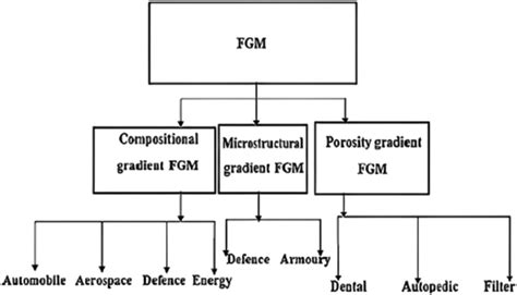 Application Areas For Each Type Of Fgm 6 Download Scientific Diagram