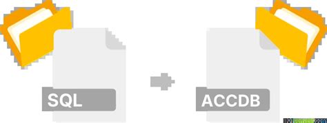 Convert SQL To ACCDB Databases File Conversions