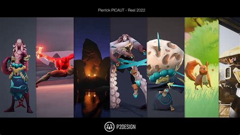 Pierrick Picaut P2DESIGN Reel 2022 YouTube