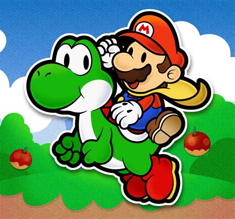 Mario N Yoshi Paper Mario Know Your Meme