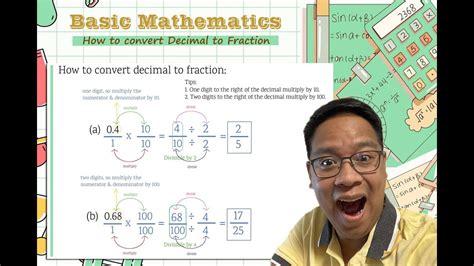 Step By Step EZ Math Tutorial How To Convert Decimal To Fraction