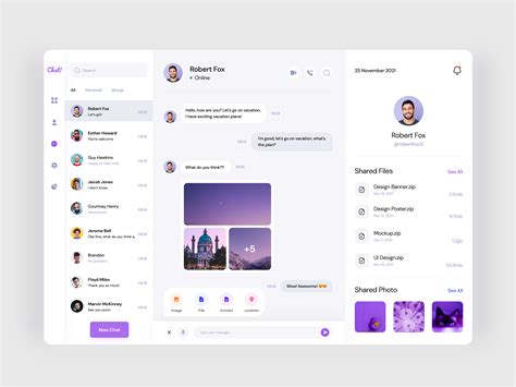 Chatting Apps By Sub1 On Dribbble