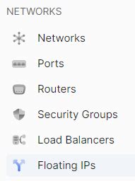 Create Floating IP OneCloudPlanet S Documentation