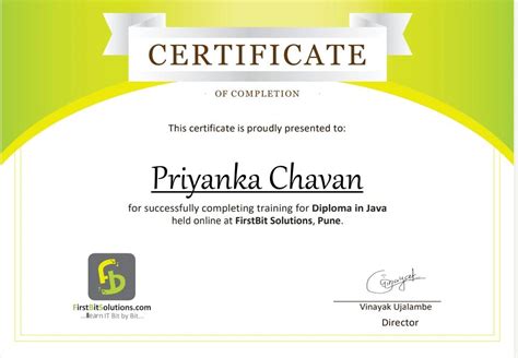 Thrilled To Share My Diploma In Java Achievement 🏆 Professionaldevelopment Certification