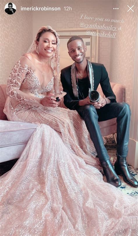 Real Housewives Of Atlanta Star Cynthia Bailey And Mike Hill Tie The