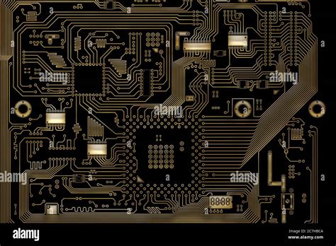 Carte électronique Pièce matérielle de l ordinateur Puce numérique de