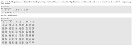 Solved Problem 3a Prime Number Finder Write A Program That