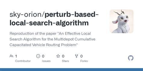 Github Sky Orionperturb Based Local Search Algorithm Reproduction Of The Paper An Effective