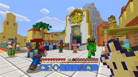 Minecraft Su Nintendo Switch Arriverà Con Il Super Mario Mash Up Pack