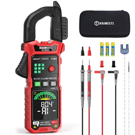 Kaiweets Kc602s Smart Ai Clamp Meter