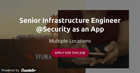Selma Mustafa On Linkedin Senior Infrastructure Engineer Security As An App Visma