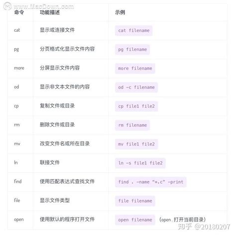 macos终端常用命令大全 知乎