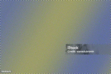 Biru Kuning Bertitik Latar Belakang Vektor Halftone Template Banner