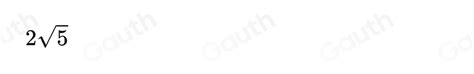 Solved Simplify Sqrt 20 The Simplified Expression Is 2sqrt 5 [algebra]