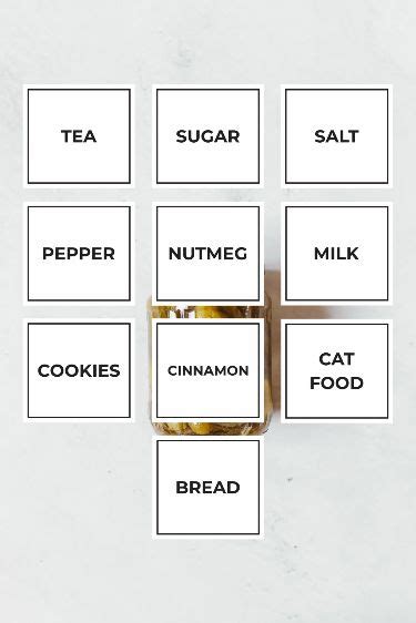 Food Label Stickers Food Label Sticker Food Labels Tea Labels