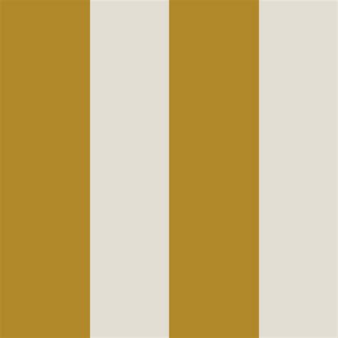 Joules Harborough Stripe Mustard Yellow Wallpaper