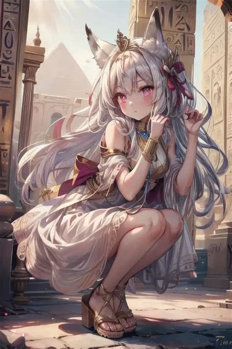 Ai Art Ancient Egypt Girl By Himalayan Bluetail Pixai