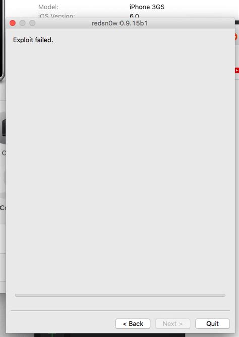 Question Redsn0w Keeps Showing This On My Iphone 3gs Ios 435 How