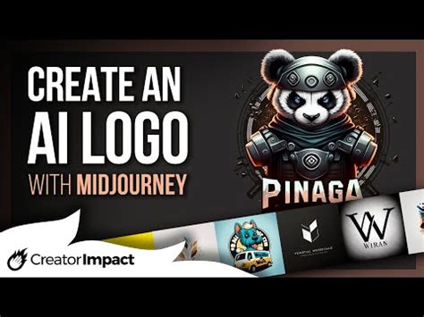 ai logo maker midjourney text problem Creating AI Generated Logos Using MidJourney Видео
