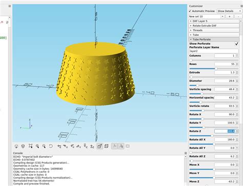 3d Part Design With Inkscape And Openscad 33 Custom Knurling
