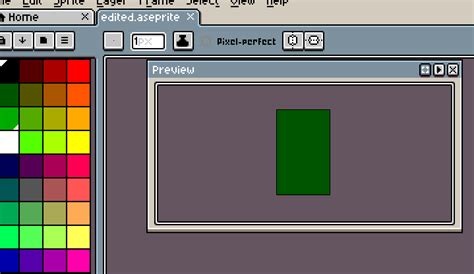 Bug With Preview Window Bug Reports Aseprite Community