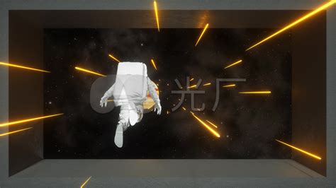 3d裸眼宇航员穿梭 视频素材3840x2160高清视频素材下载编号6658756影视包装光厂vj师网