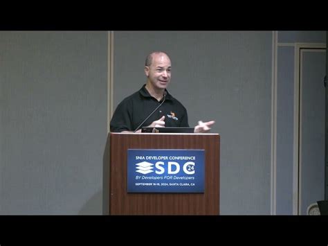 Free Video Building A Swordfish Storage Management Data Collection Tool From SNIAVideo Class