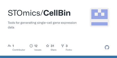 Github Stomicscellbin Tools For Generating Single Cell Gene Expression Data