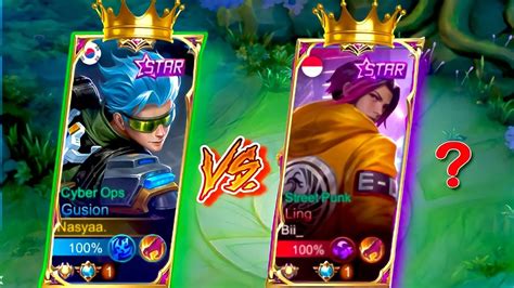 GUSION VS LING STARLIGHT CARRY TEAM ITSELF MLBB YouTube
