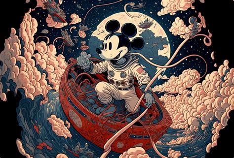 Mickey Mouse 2024 Public Domain Karil Coraline