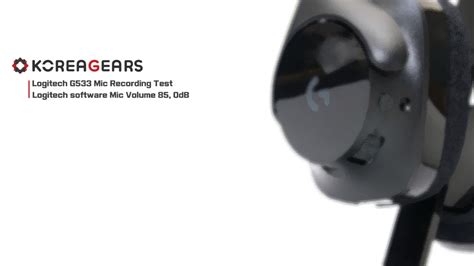Logitech G Mic Recording Test YouTube