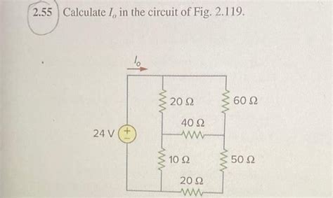 Solved 2 34 Using Series Parallel Resistance Combination