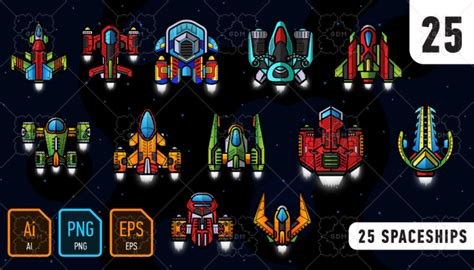 25 Spaceships Gamedev Market