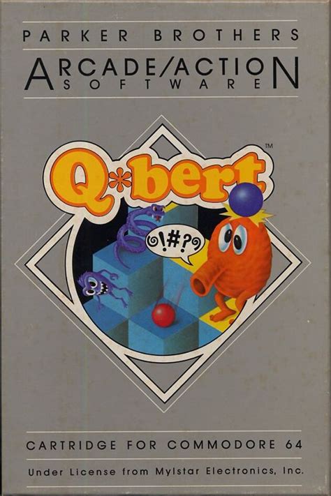 Q Bert For Commodore 64 1983 Mobygames