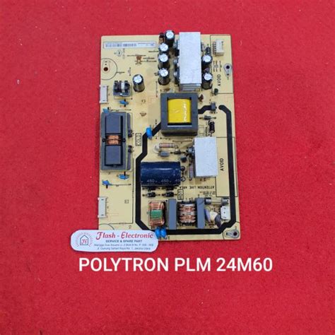 Jual MESIN TV LCD REGULATOR PSU POWER SUPPLY POLYTRON PLM M Shopee Indonesia