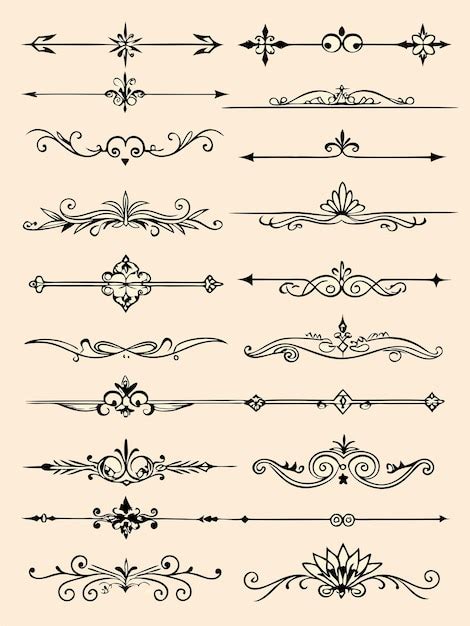 Premium Vector Dividing Line Vector Graphics Illustration Eps Source
