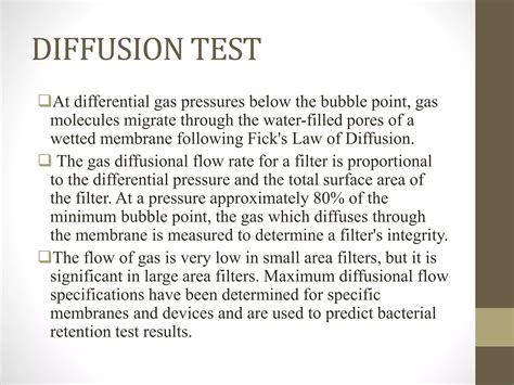 66 Membrane Filter Integrity Test Pptx