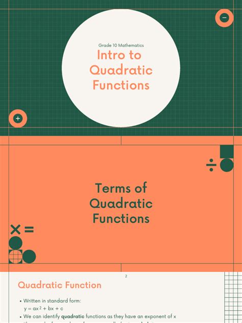 Math Unit 2 Pdf Quadratic Equation Variable Mathematics
