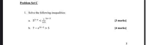 solved problem set csolve the following