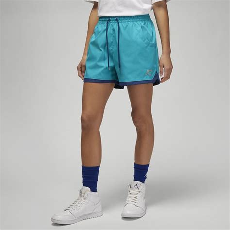 Air Jordan Woven Shorts Aquatonefrench Bluebright Citrus Dz3343