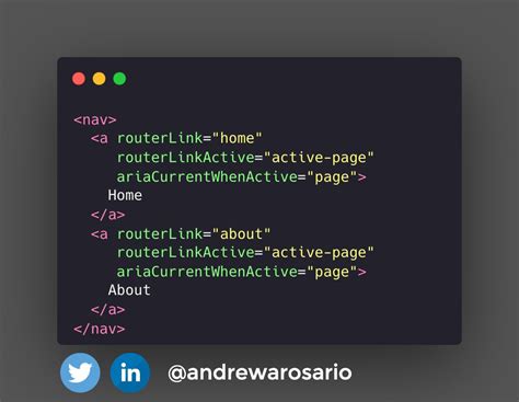 Dica De Usabilidade E Acessibilidade No Angular Use A Diretiva Routerlinkactive Para