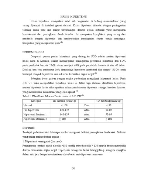 Hipertensi Urgensi Pdf