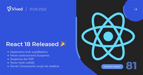 frontend thursday vol 81 react 18 vived